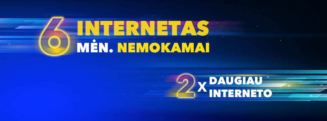 Šviesolaidinis internetas namams | Balticum